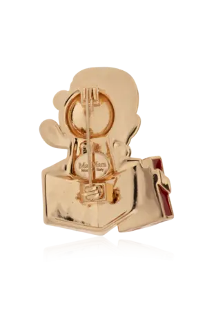 Max Mara Teddy Bear-shaped Brooch