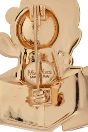 Max Mara Teddy Bear-shaped Brooch
