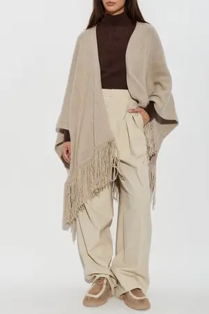 Max Mara Wool Poncho