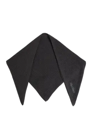 Max Mara Wool Scarf - Grey