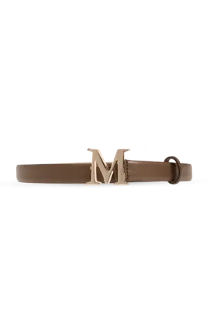Max Mara Leather Belt - Brown