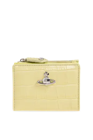 VIVIENNE WESTWOOD Leather Wallet - Green