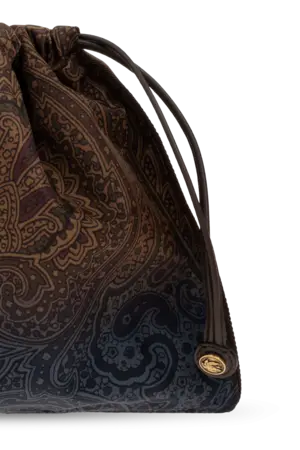 Etro Patterned Drawstring Bag