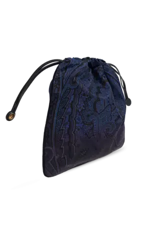 Etro Patterned Paisley Bucket Bag