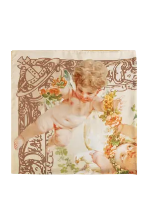 VIVIENNE WESTWOOD Silk Scarf - Beige