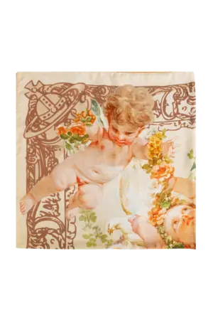 VIVIENNE WESTWOOD Silk Scarf - Beige