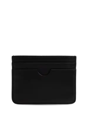 AMI Paris Leather Card Holder