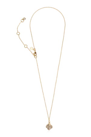 Kate Spade New York Tone Pendant Necklace With Sparkling Stones