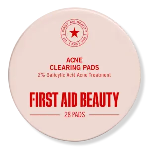 FIRST AID BEAUTY Acne Clearing Pads 2% Salicylic Acid Acne Treatment - One-color