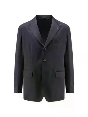 Tagliatore Single-breasted Blazer - Black