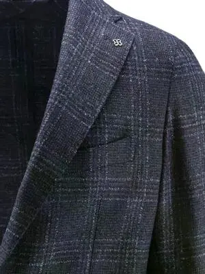 Tagliatore Check-pattern Single-breasted Blazer