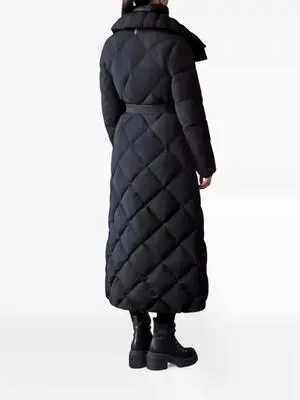 Mackage Laurella Diamond-quilted Belted Coat
