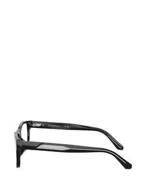Emporio Armani Rectangle Frame Glasses