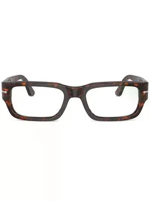 Persol Rectangle-frame Glasses - Brown