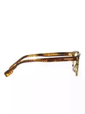 Burberry Esme Top-check Geometric Acetate Eyeglasses