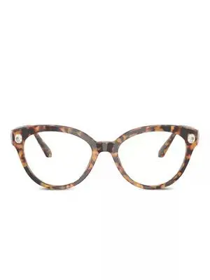 SWAROVSKI Cat-eye Glasses - Brown