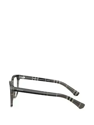 Burberry Check Square-frame Glasses