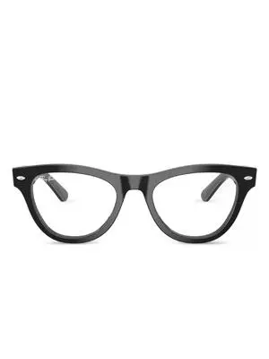 Ray-ban Acetate Cat-eye Glasses - Black