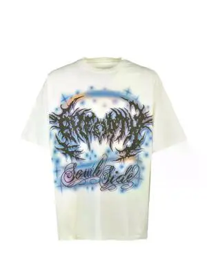 BREATH Airbrush T-shirt - White
