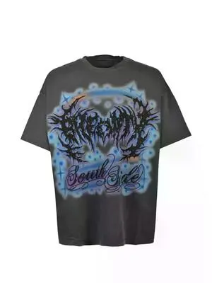 BREATH Airbrush T-shirt - Black