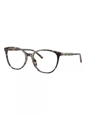 Dolce & Gabbana Tortoiseshell Round Glasses - Brown