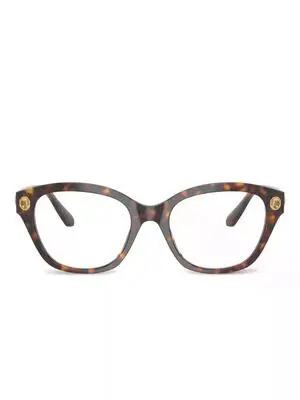 SWAROVSKI Tortoiseshell Crystal-embellished Glasses