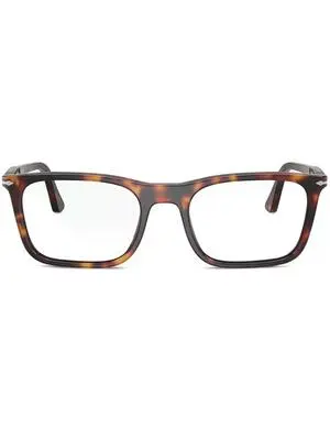 Persol Rectangle-frame Glasses - Brown