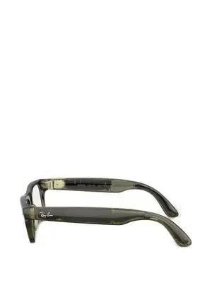Ray-ban Meta Square Frame Eyeglasses - Green