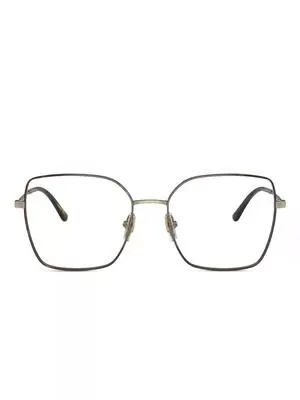 VOGUE EYEWEAR Square Metal Glasses - Black