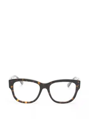 VOGUE EYEWEAR Tortoiseshell-effect Glasses - Brown