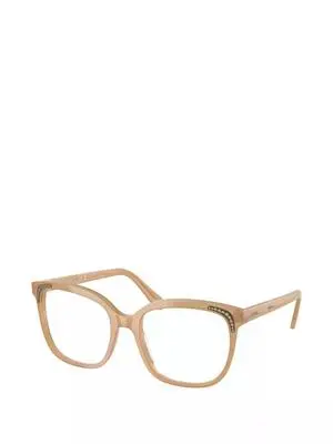 SWAROVSKI Crystal-embellished Square-frame Glasses