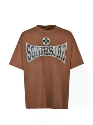 BREATH Southside Graphic-print T-shirt - Brown