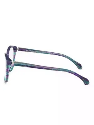 ALAIN MIKLI Round Frame Eyeglasses