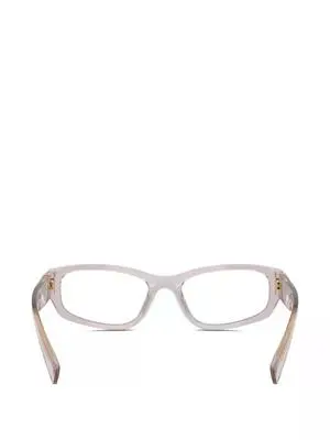 Miu Miu Logo-detail Glasses