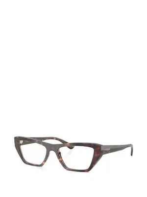 VOGUE EYEWEAR Cat-eye Glasses - Brown