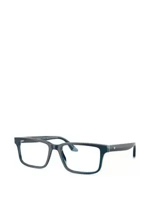 Emporio Armani Rectangle Frame Glasses