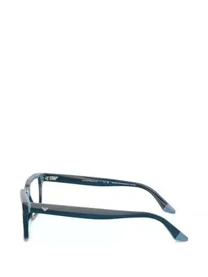 Emporio Armani Rectangle Frame Glasses