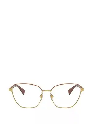 POLO RALPH LAUREN EYEWEAR Round-frame Glasses - Brown