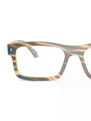 Ray-ban Rectangle Frame Acetate Eyeglasses