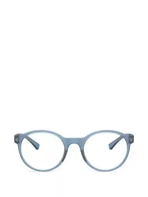 Oakley Spindrift Round Frame Eyeglasses - Blue