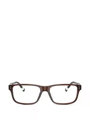 POLO RALPH LAUREN EYEWEAR Ph2302u Rectangle-frame Glasses - Brown