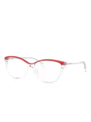 ALAIN MIKLI Cat-eye Acetate Eyeglasses