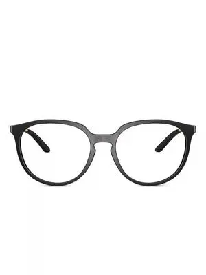 Oakley Round Frame Eyeglasses - Black