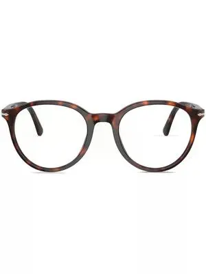 Persol Round-frame Glasses - Brown