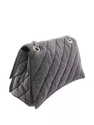 Balenciaga 2000s Medium Crush Quilted Shoulder Bag