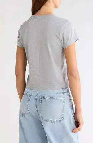 Rag & Bone Kelly Perfect T-shirt - Heather Grey
