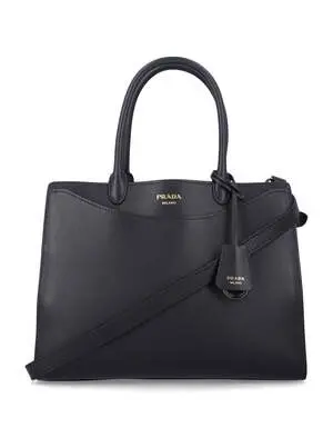 Prada Calf Leather Handbag - Nero