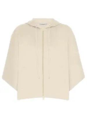 Max Mara Regular-fit Zip Jacket With Logo Yoke