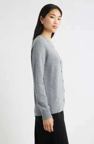 Nordstrom Cashmere V-neck Cardigan