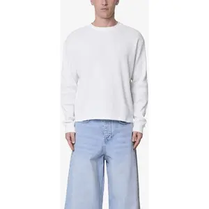 Mnml Basic Thermal Long Sleeve T-shirt - White
